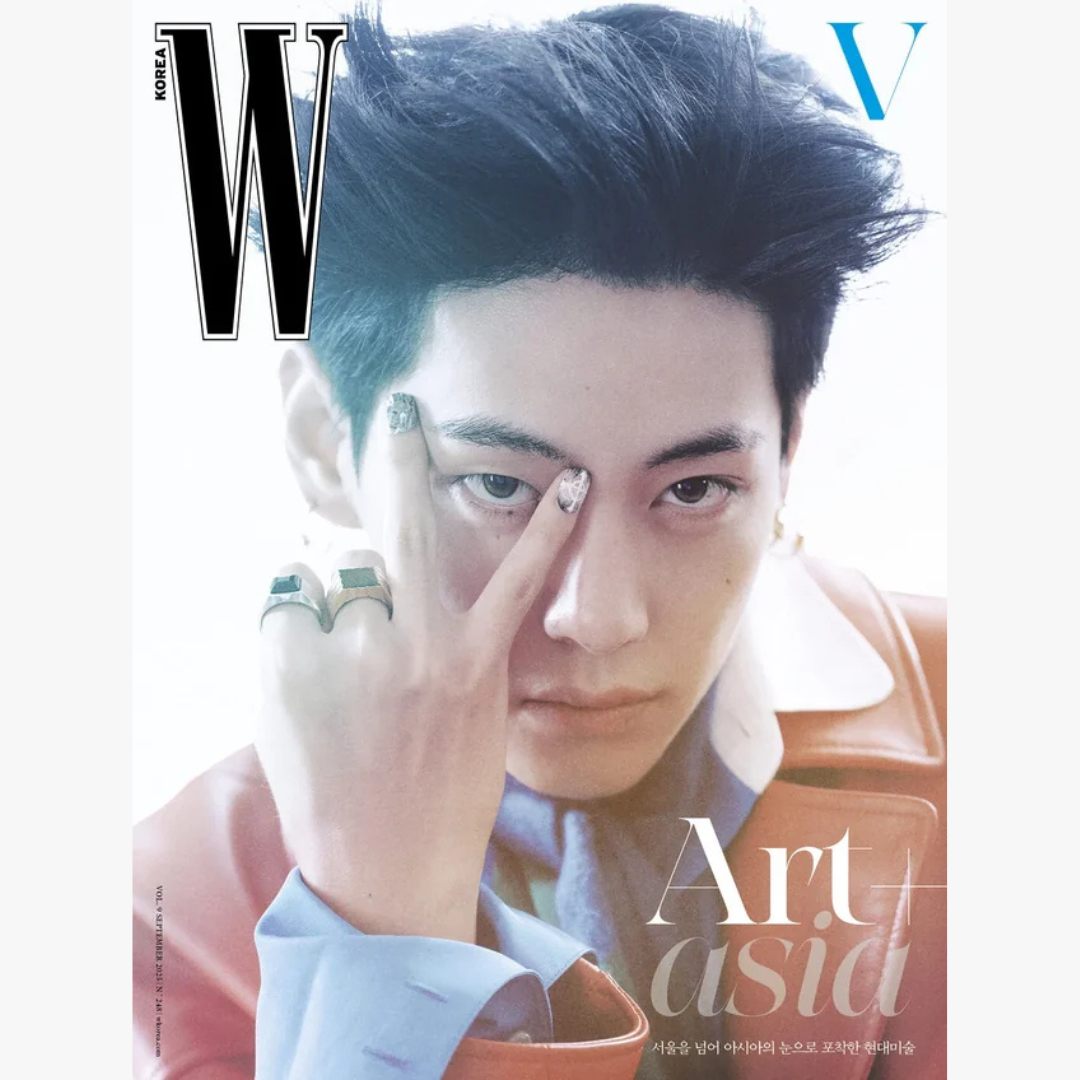 W 2025.09 (COVER : BTS V) (6 VERSIONS)