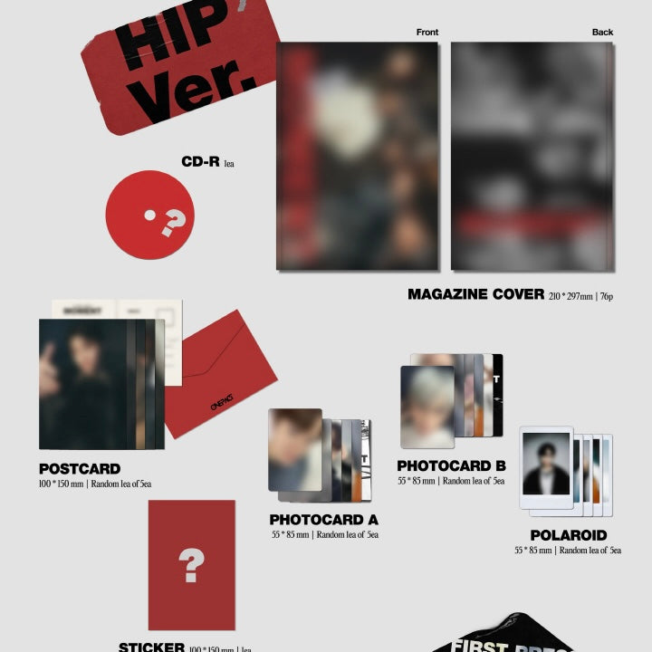 ONE PACT - 1ST MINI ALBUM [MOMENT] (2 VERSIONS) – LightUpK