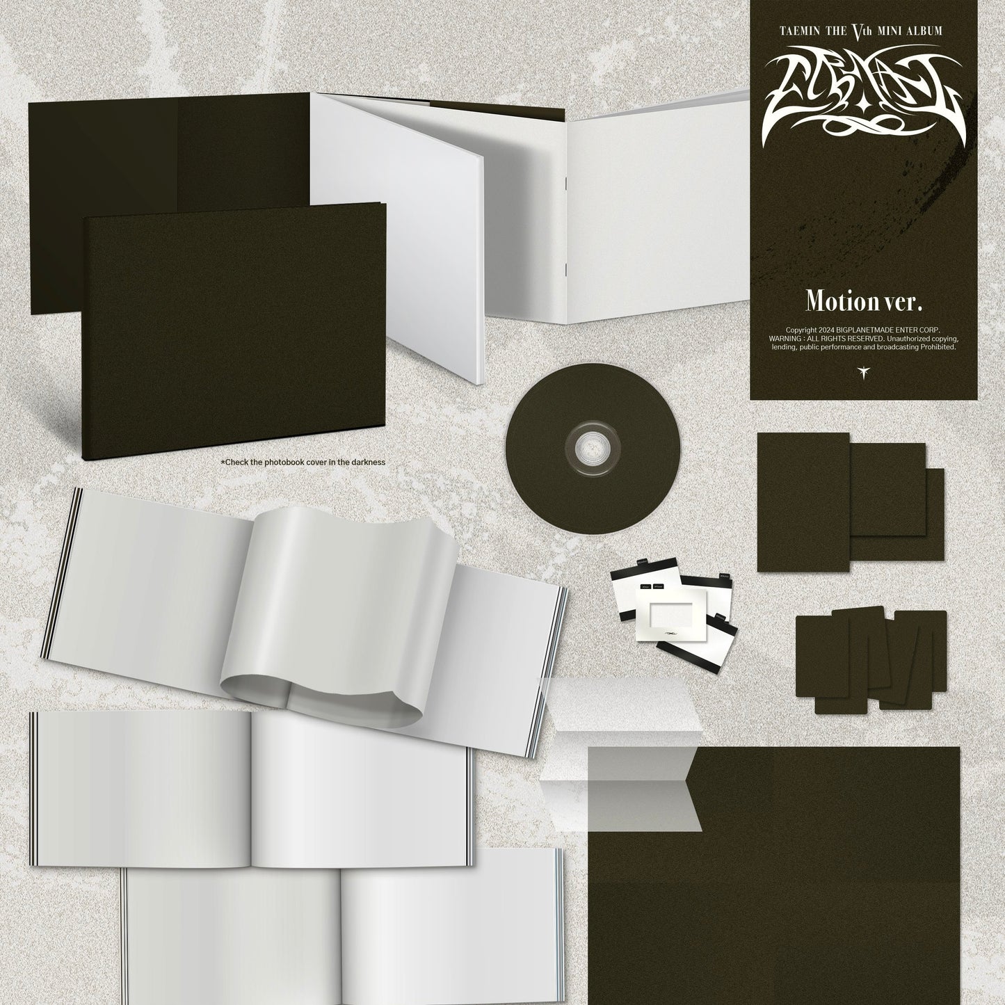 TAEMIN - 5TH MINI ALBUM [ETERNAL] (2 VERSIONS) – LightUpK