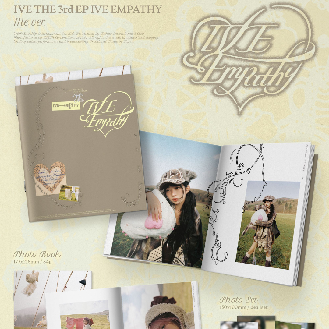 IVE - THE 3RD EP [IVE EMPATHY] (3 VERSIONS)
