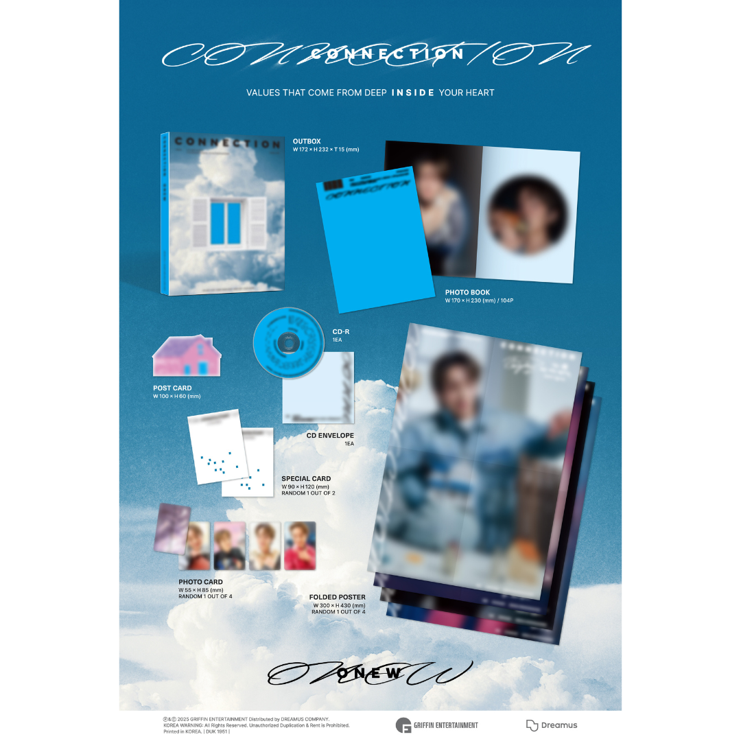 ONEW - 4TH MINI ALBUM [CONNECTION] (PHOTOBOOK VER.) (2 VERSIONS)