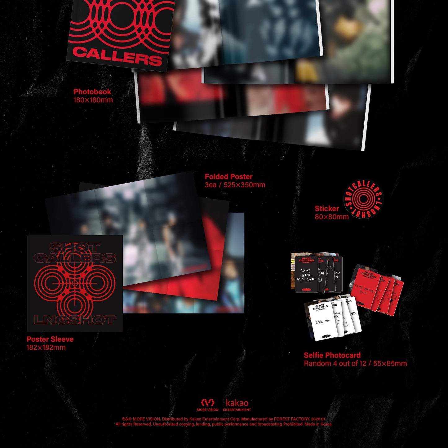 (PRE-ORDER) LNGSHOT - EP [SHOT CALLERS] (STANDARD VER.)