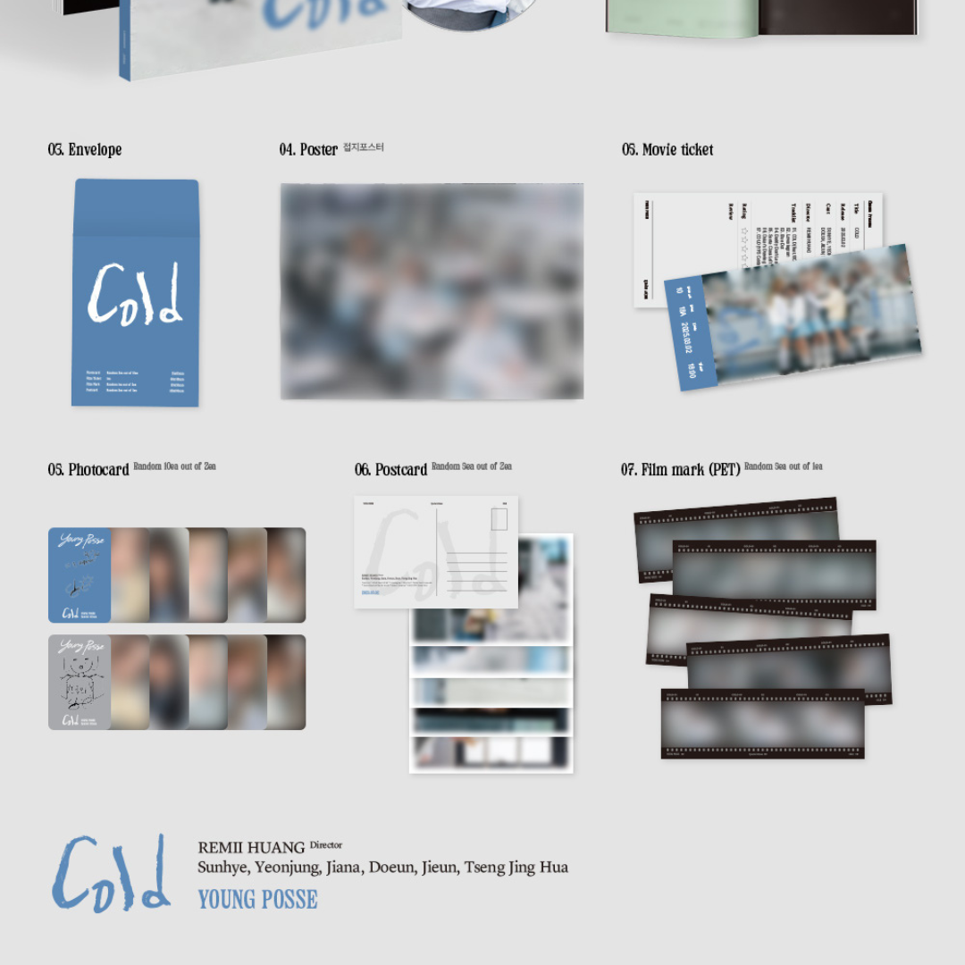 YOUNG POSSE - SPECIAL ALBUM [COLD] (2 VERSIONS)