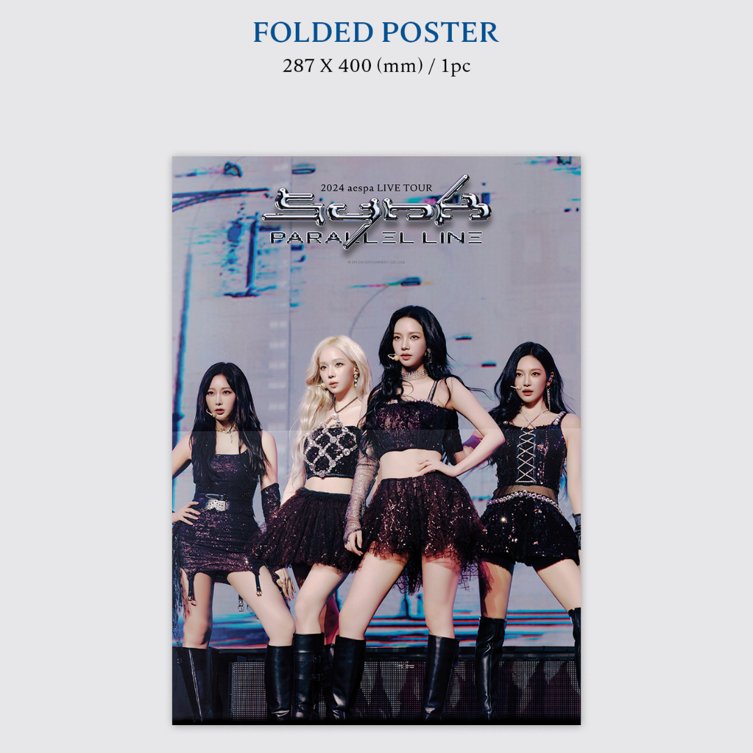 AESPA - 2024 AESPA LIVE TOUR 'SYNK : PARALLEL LINE' CONCERT PHOTO BOOK