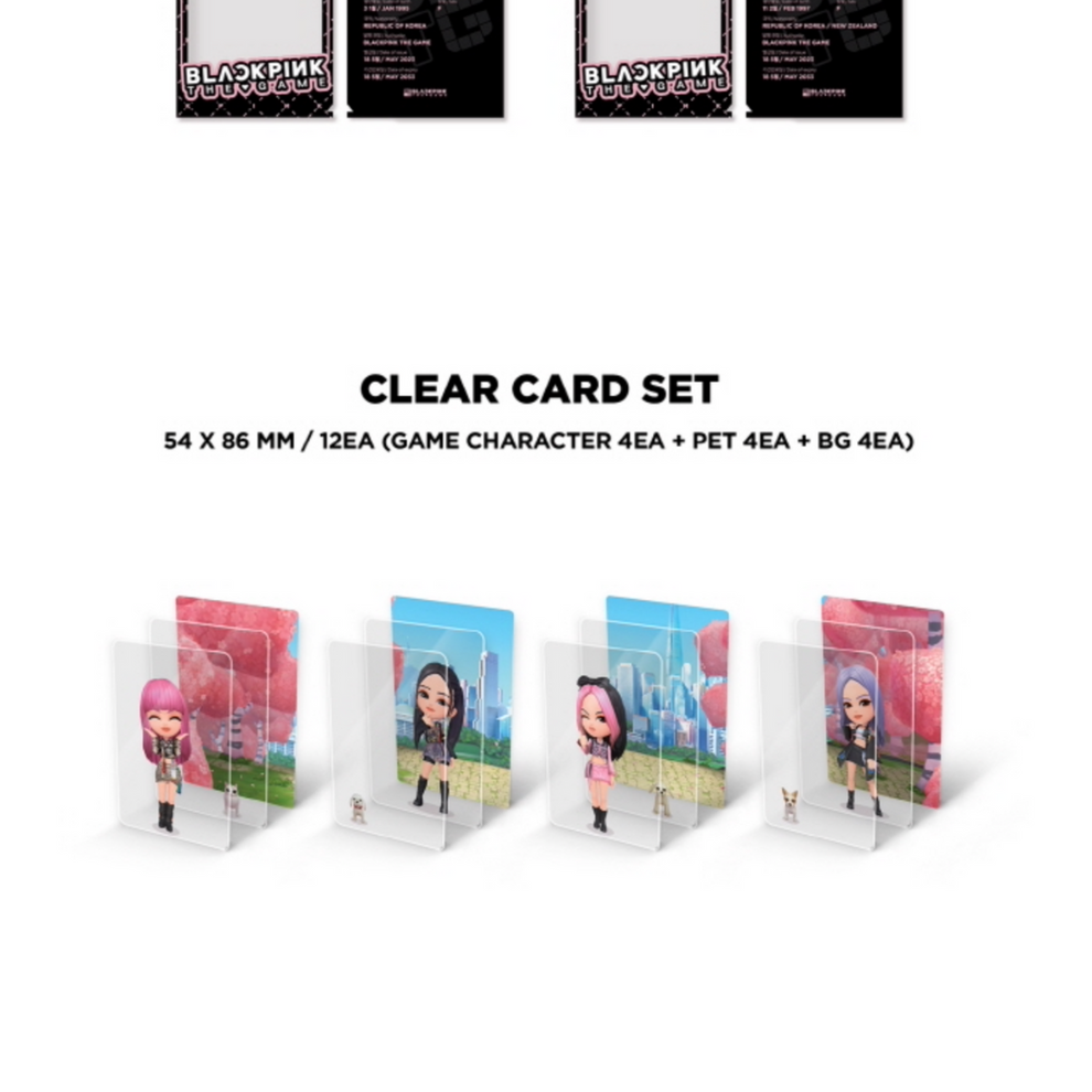 BLACKPINK - THE GAME COUPON CARD