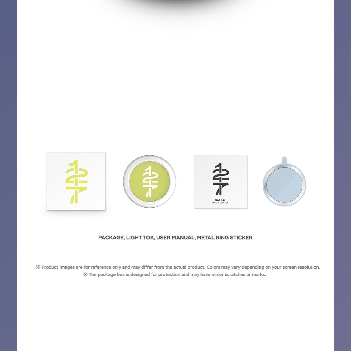 NCT 127 - OFFICIAL LIGHT TOK