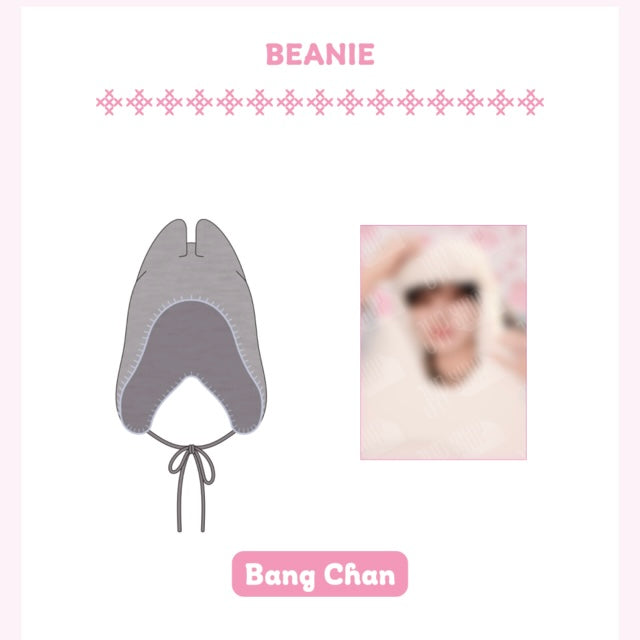 STRAY KIDS BEANIE - SKZ 5'CLOCK (8 VERSIONS)