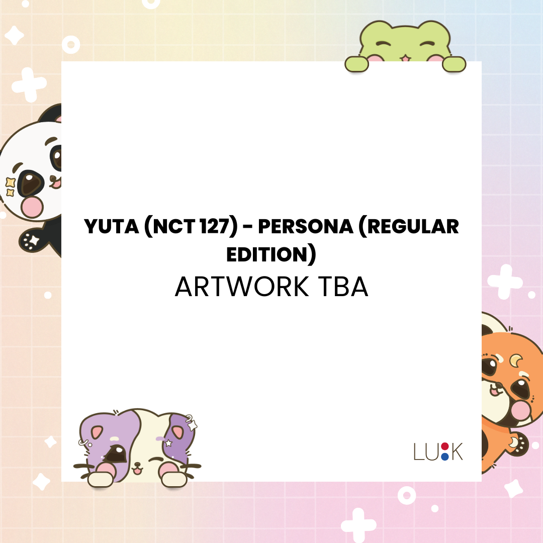 (PRE-ORDER) YUTA (NCT 127) - PERSONA (REGULAR EDITION)