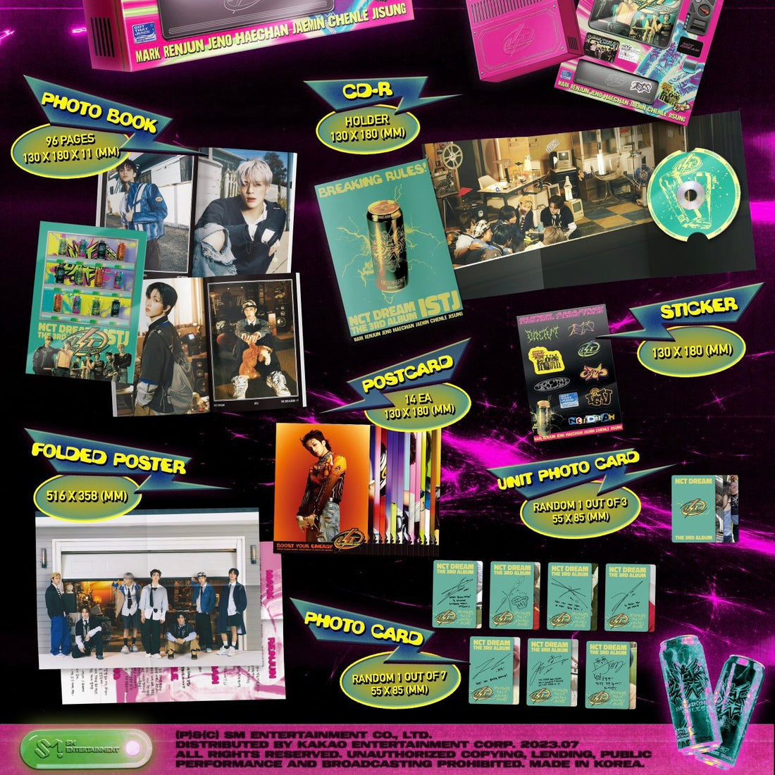 NCT DREAM - VOL.3 [ISTJ] (VENDING MACHINE VER.)