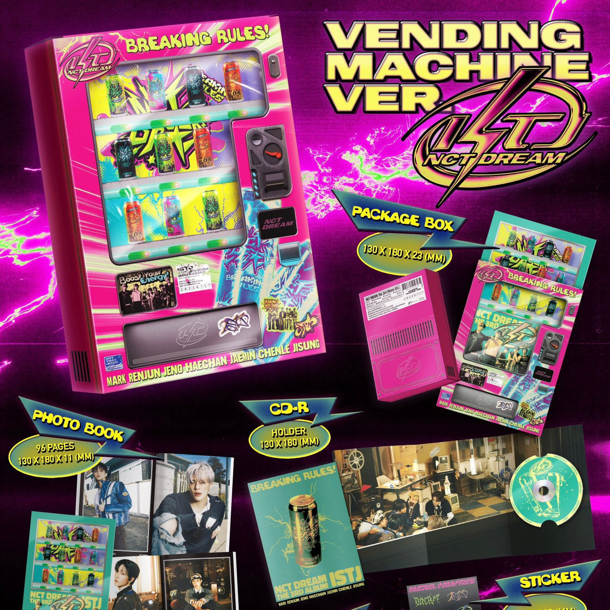 NCT DREAM - VOL.3 [ISTJ] (VENDING MACHINE VER.)