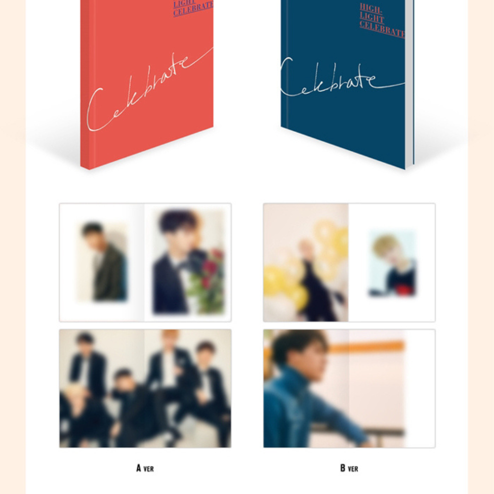 HIGHLIGHT - CELEBRATE (2ND MINI ALBUM) (2 VERSIONS)