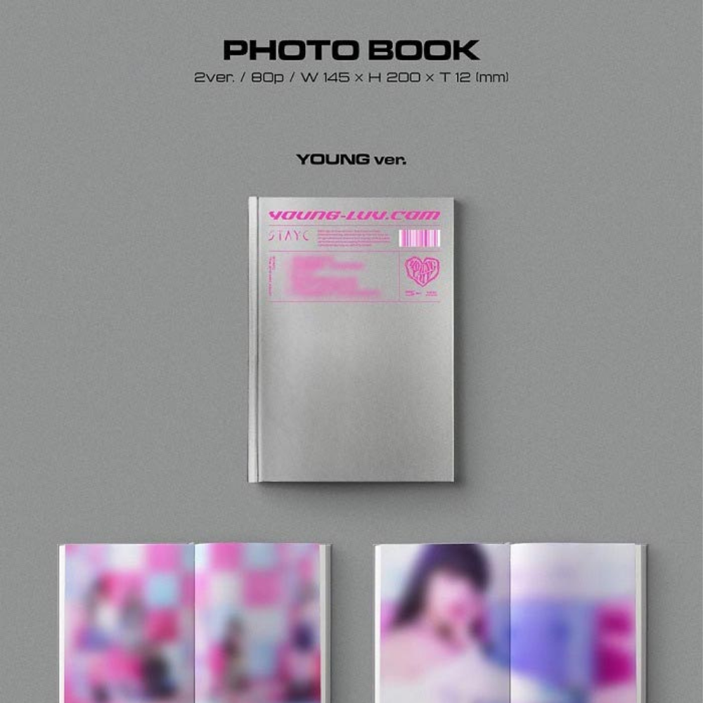 STAYC - YOUNG-LUV.COM (2ND MINI ALBUM) (2 VERSIONS)