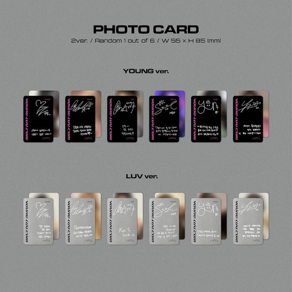 STAYC - YOUNG-LUV.COM (2ND MINI ALBUM) (2 VERSIONS)