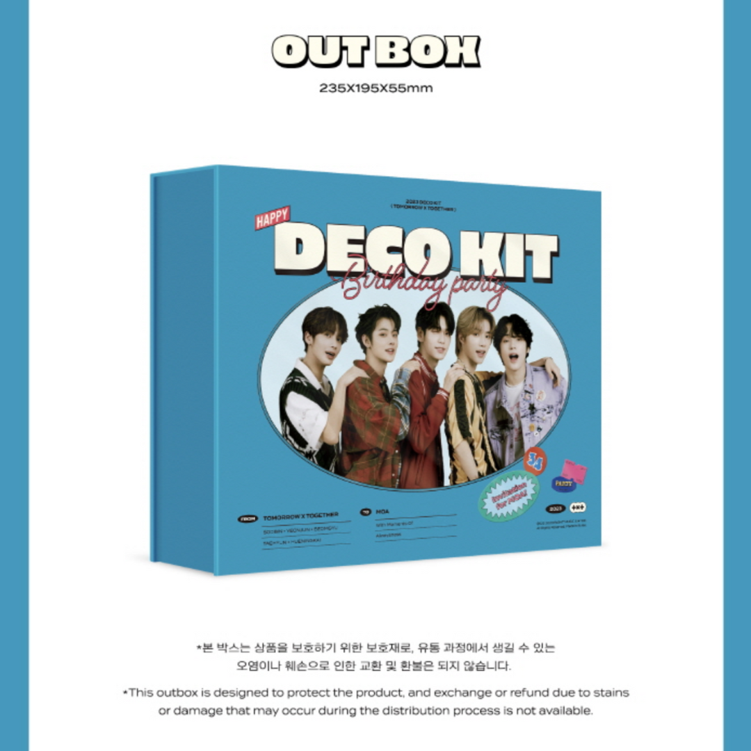 TOMORROW X TOGETHER (TXT) - 2023 DECO KIT