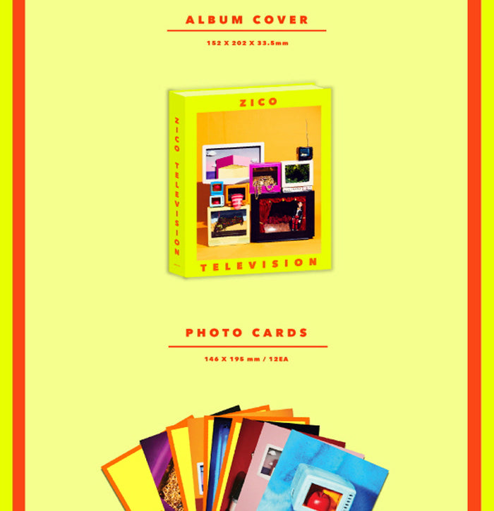 ZICO - TELEVISION (2ND MINI ALBUM)
