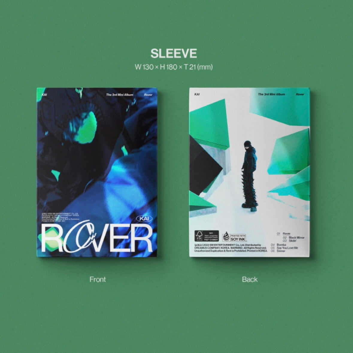 KAI - ROVER (3RD MINI ALBUM) SLEEVE VER.